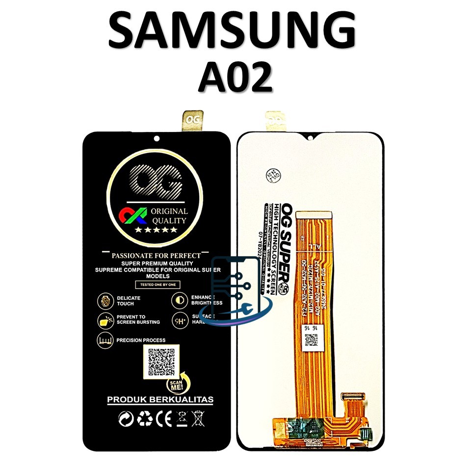 Jual LCD TOUCHSCREEN SAMSUNG A02 ORIGINAL FULLSET COMPLETE | Shopee ...