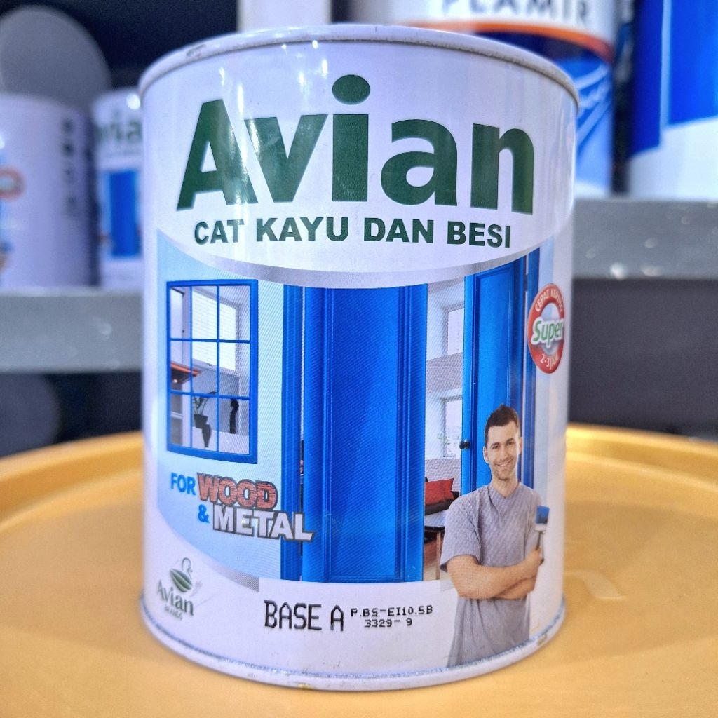 Jual Avian Synthetic Cat Kayu & Besi 0.9Liter 1kg solvent / minyak ...