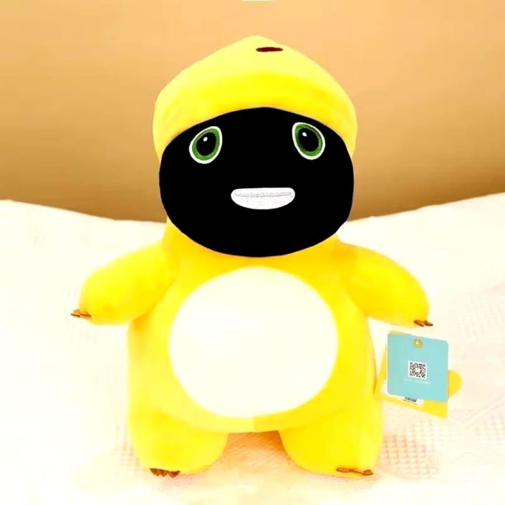 Jual Sale Boneka Nailong Kepala Hitam/Nailong 50Cm/Boneka Dino Kuning ...