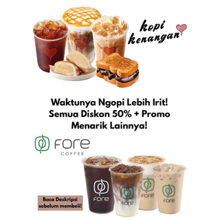 Jual Fore Coffee Terlengkap & Harga Terbaru Januari 2026 | Shopee Indonesia
