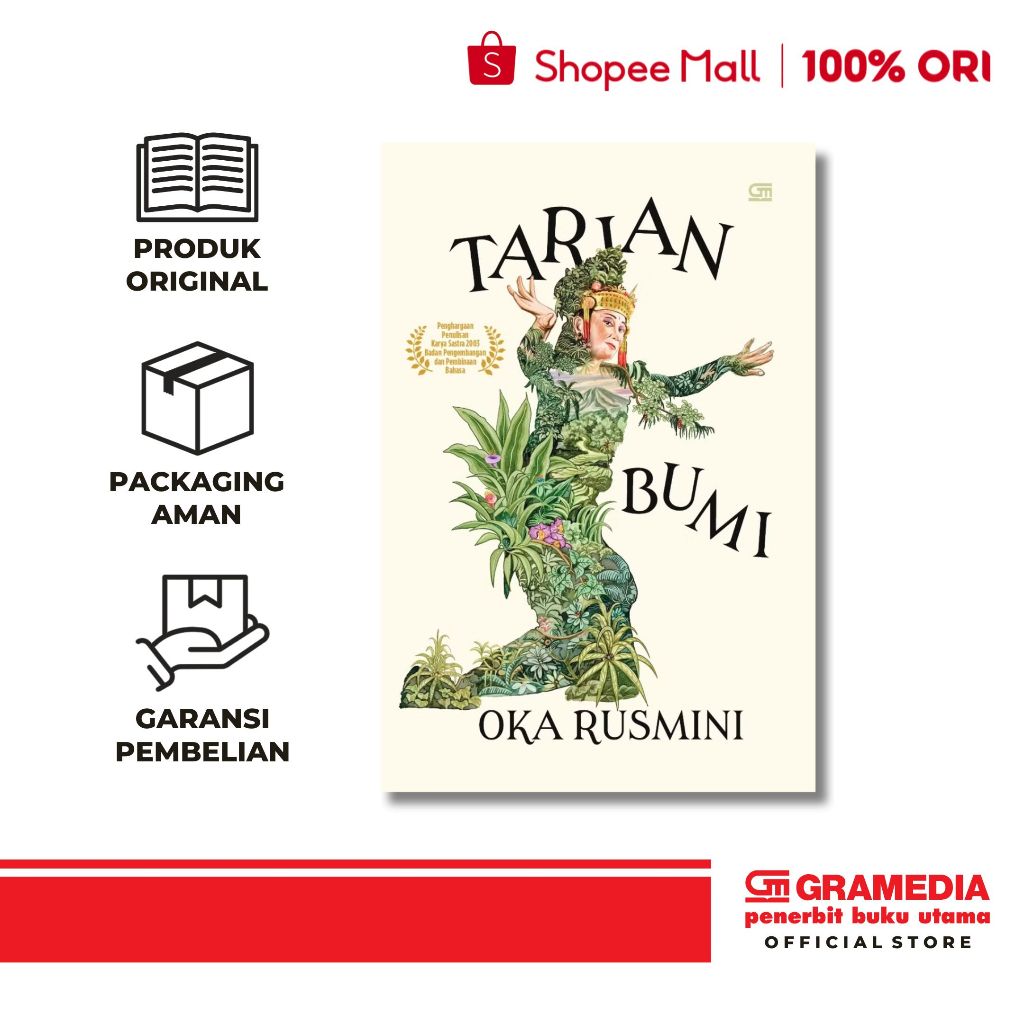 Jual GPU - Tarian Bumi: Edisi 30 Tahun (Hard Cover) (Oka Rusmini ...