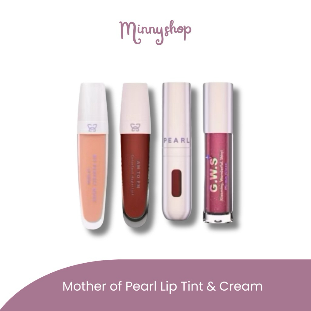 Jual Mother of Pearl My Perfect Nude Lip Cream | Lip Tint AM to PM | Plump Gloss GWS | Mother of ...