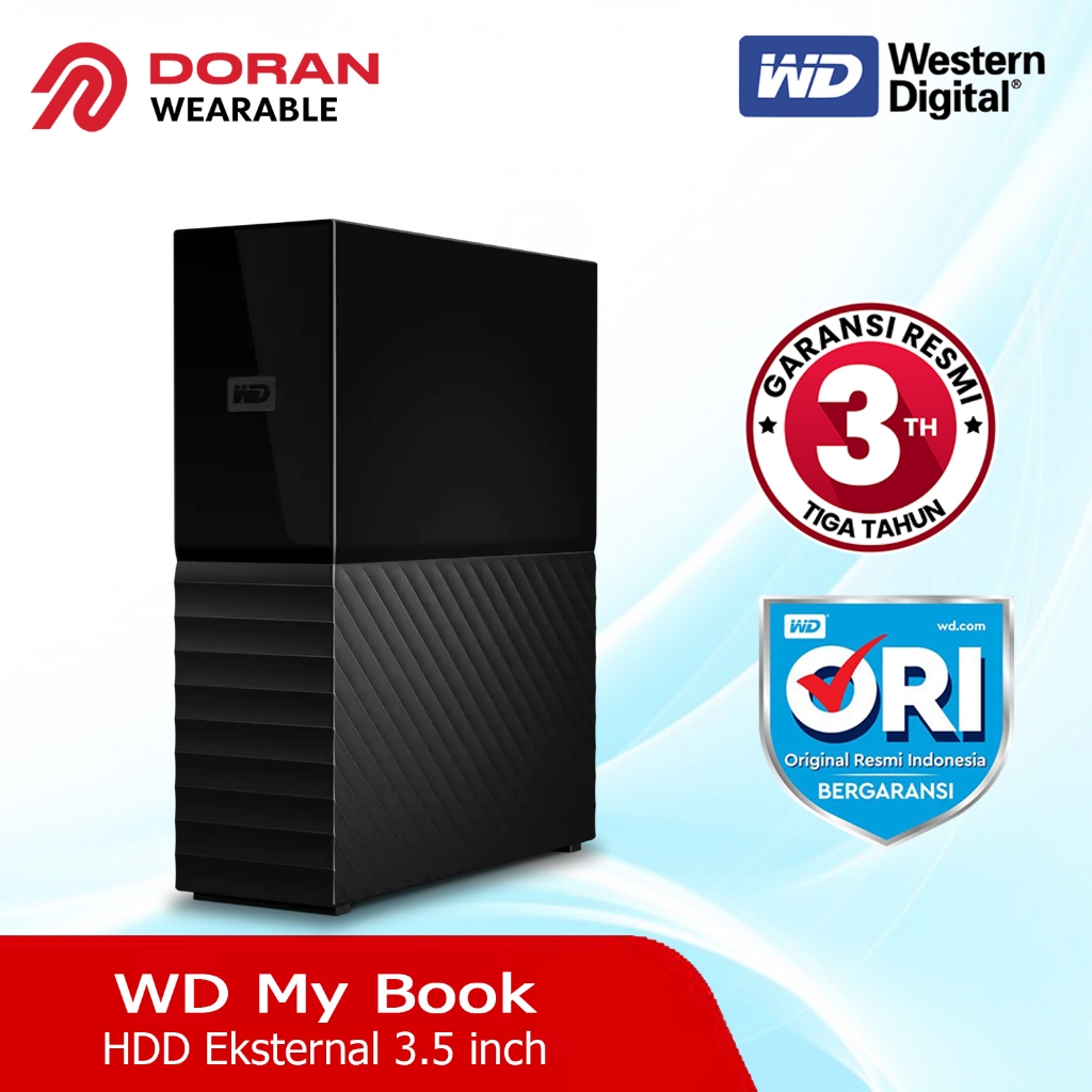 Jual WD My Book 4TB | 6TB | 8TB | 12TB | 14TB | 16TB | 18TB - HDD ...