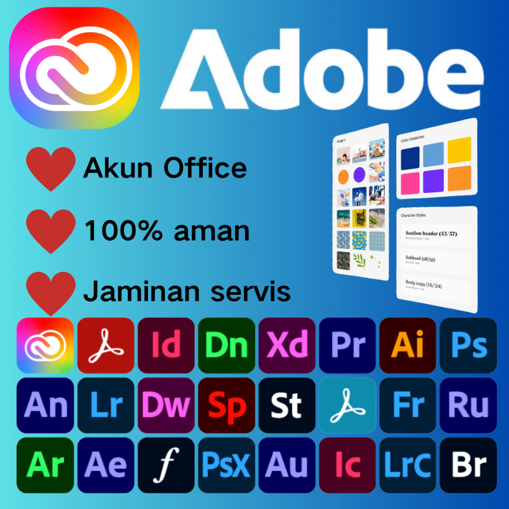 Jual pss PS/PR/AI adobes 365days for team and agencies | Shopee Indonesia