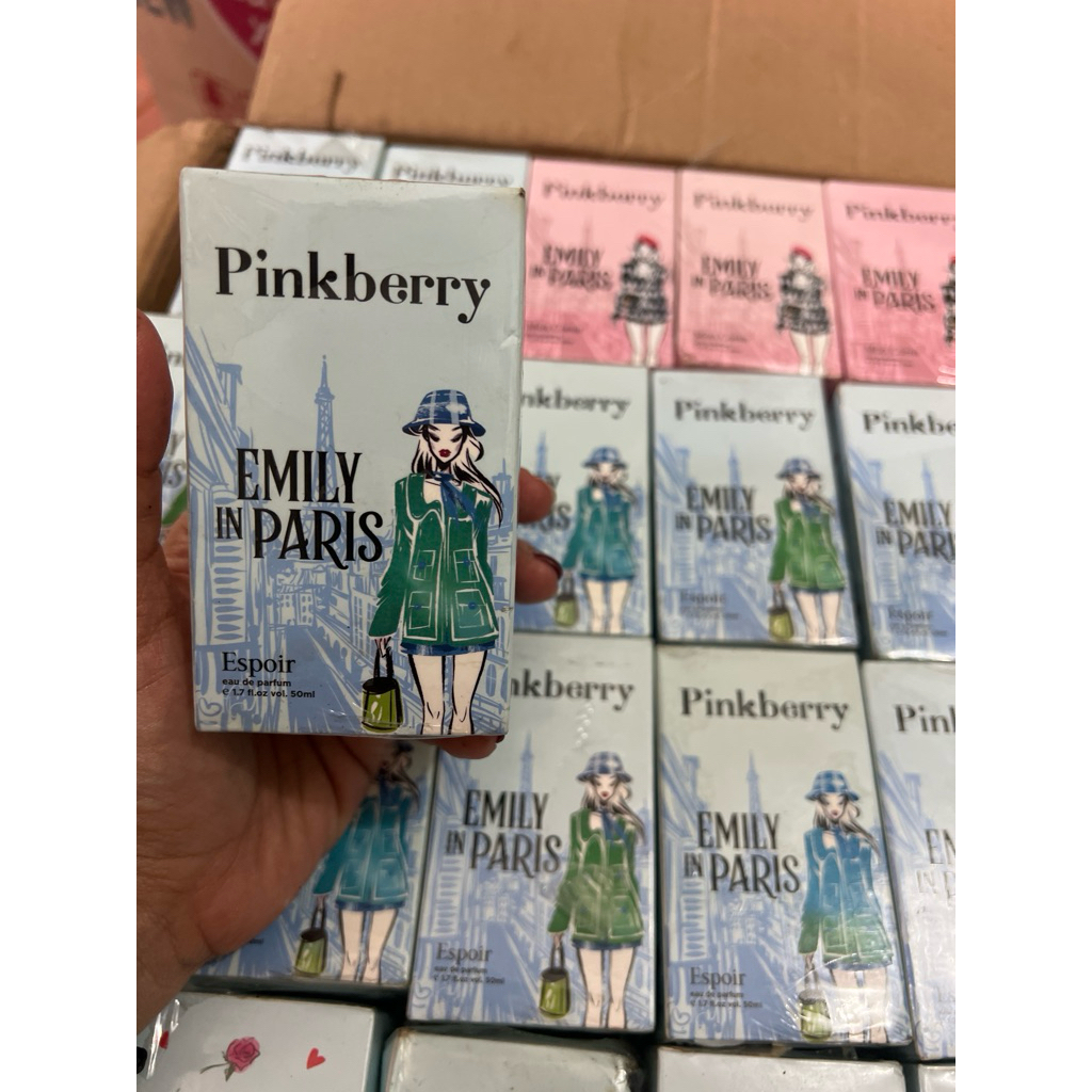 Jual PARFUM PINKBERRY ESPOIR & MON COEUR 50ml | Shopee Indonesia