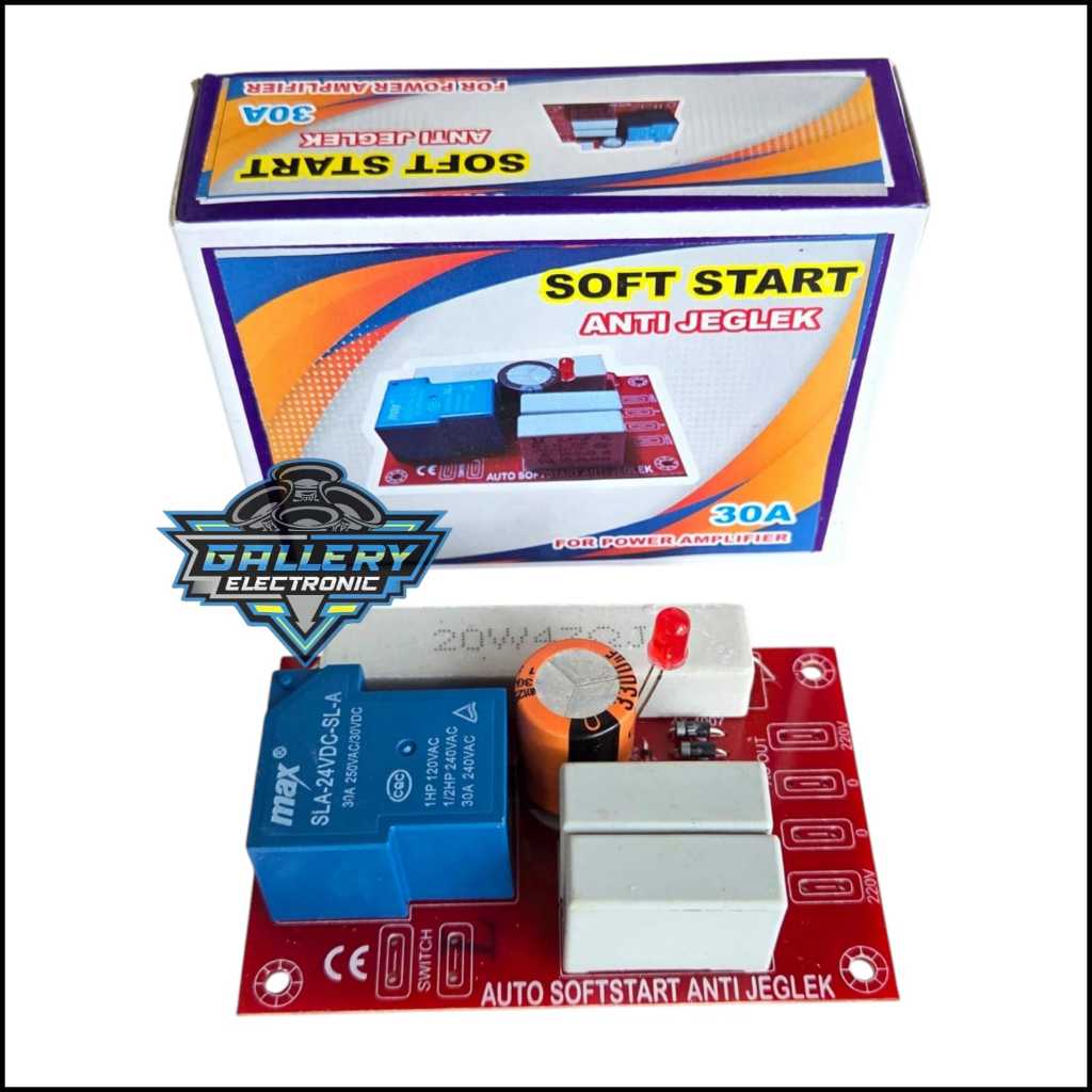 Jual KIT SOFTSTART SOFT START RELAY (anti jeglek) | Shopee Indonesia