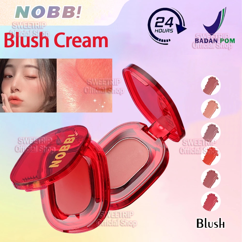 Jual Blush Cream Multi-Use BPOM Makeup Blushs On Matte Face Makeup ...