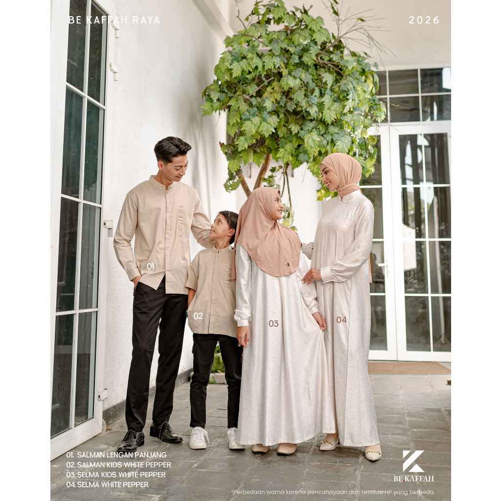 Jual BE KAFFAH RAYA 2026/SARIMBIT SELMA SALMAN/SARIMBIT 2026/OUTFIT ...