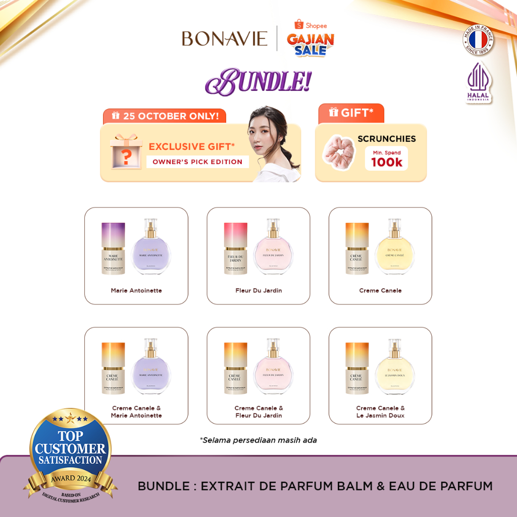 Jual Bonavie Bundling Eau De Parfum & Extrait de Parfum Balm | Perfume ...