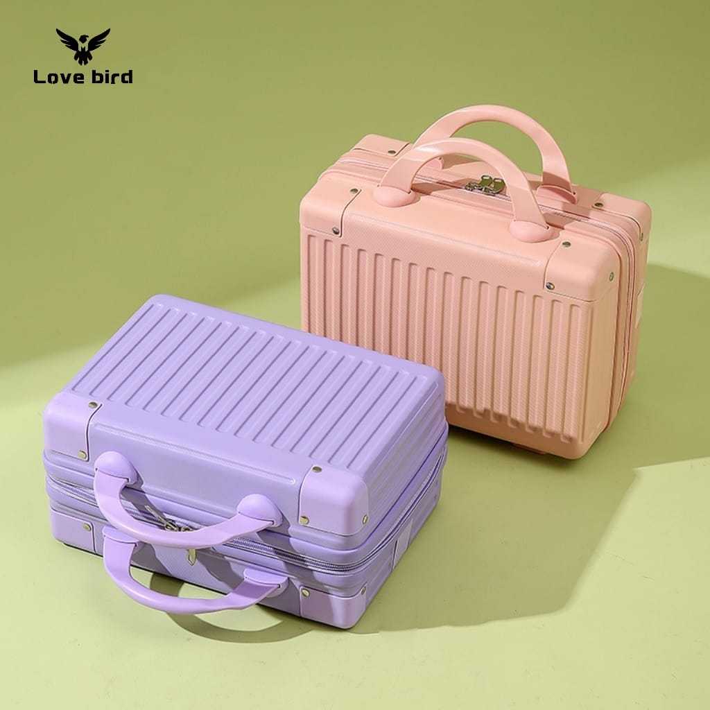 Jual Love bird koper 14 inch Koper Mini Beauty Case tas make up koper ...