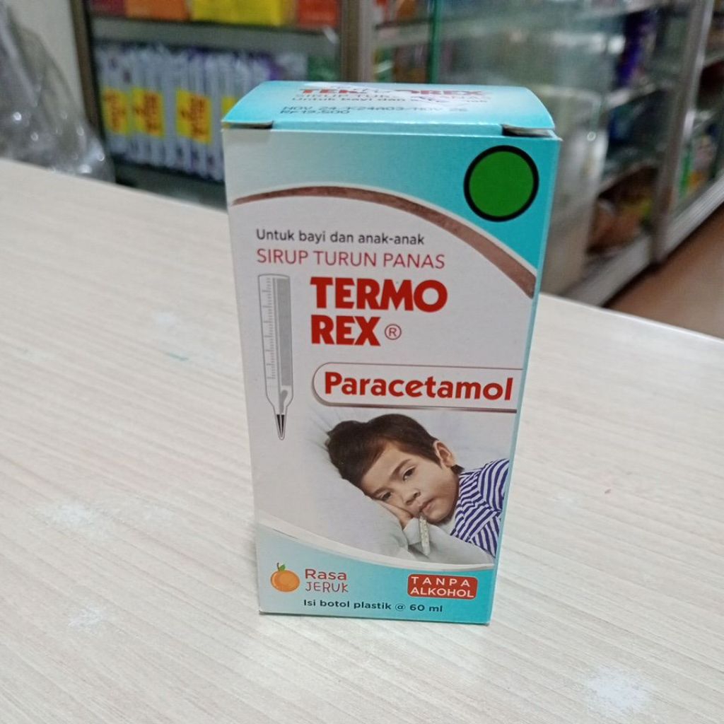Jual Termorex sirup 60 ml rasa jeruk | Shopee Indonesia