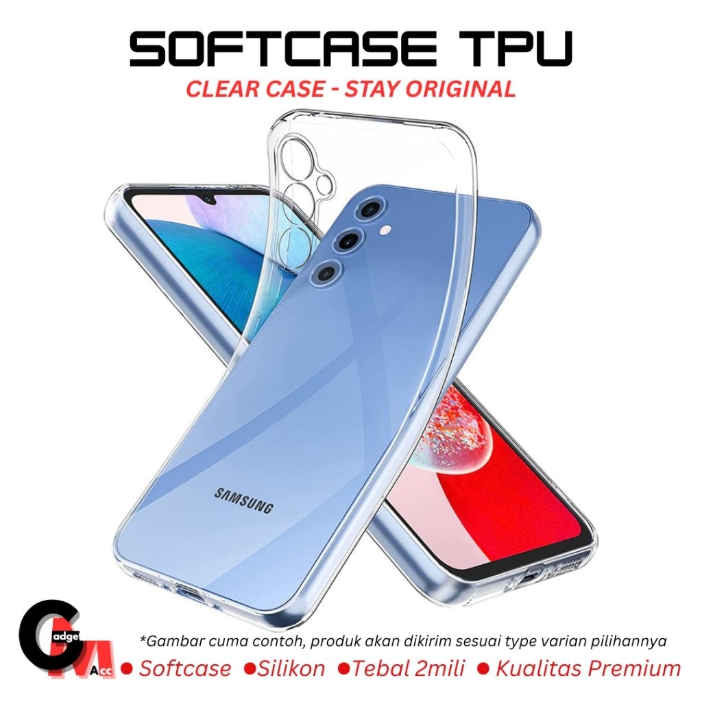 Jual Softcase Clear for Samsung M14 M23 M33 M34 M51 M52 M53 M54 M62 5G - Casing Silikon ...