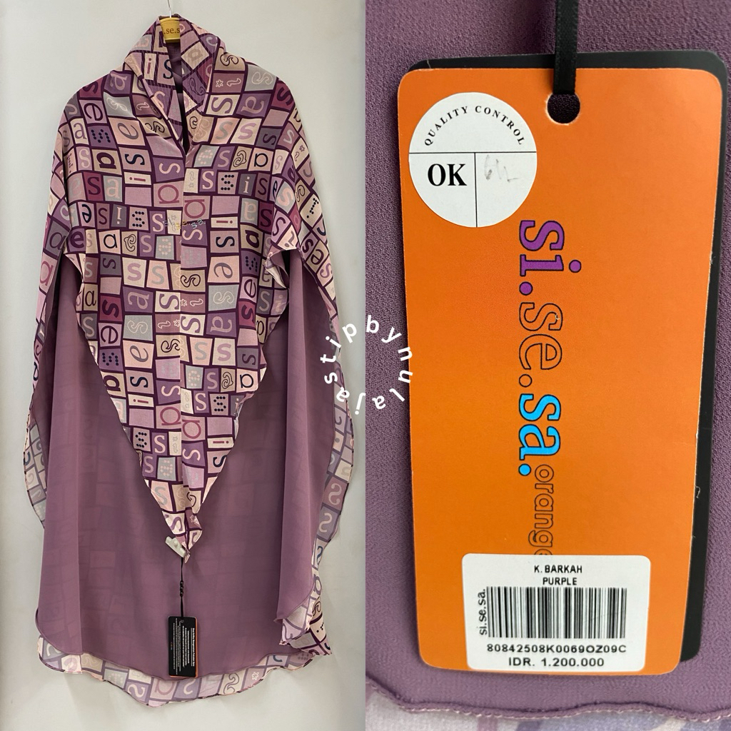 Jual Jastipbynula | Sisesa Khimar Barkah Purple | Shopee Indonesia
