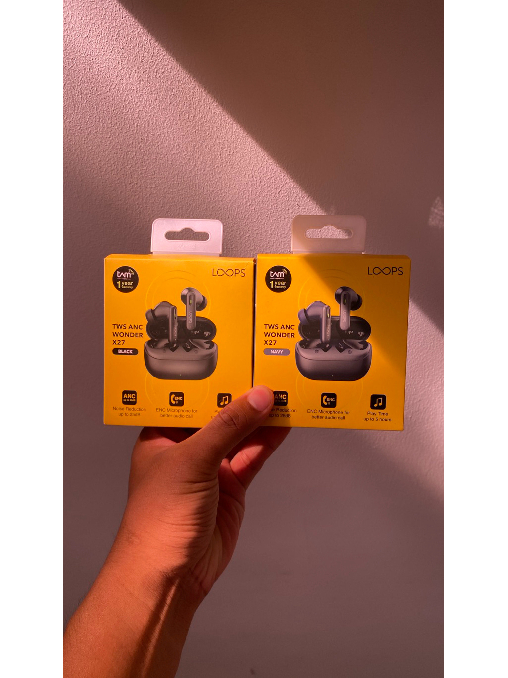 Jual Loops TWS ANC Wonder X27 ANC hingga 25dB | Shopee Indonesia
