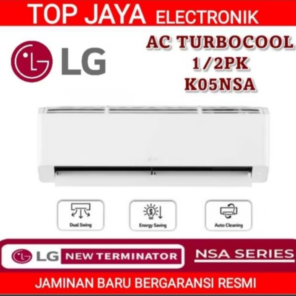 Jual AC LG 0,5PK/AC LG 1/2PK TURBO COOL TERMINATOR | Shopee Indonesia