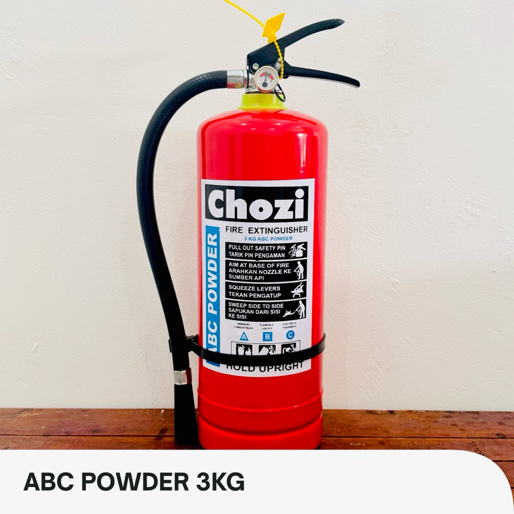 Jual APAR 3kg / FIRE EXTINGUISHER / ABC POWDER | Shopee Indonesia