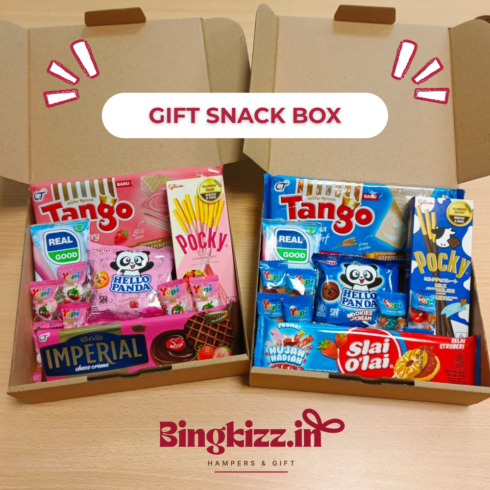 Jual Snack Box Hampers Kado Ulang Tahun – Gift Box Jajanan Lucu Isi 6 ...