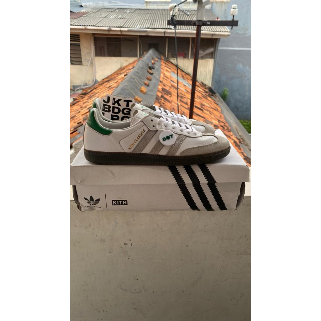 Jual ADIDAS SAMBA X KITH USED EX 807Garage | Shopee Indonesia