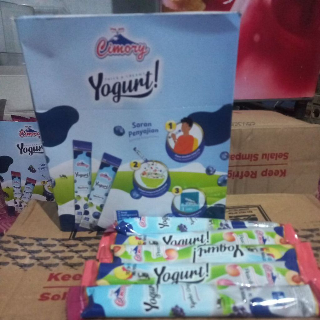 Jual cimory yogurt stick @40gram isi 25pcs | Shopee Indonesia