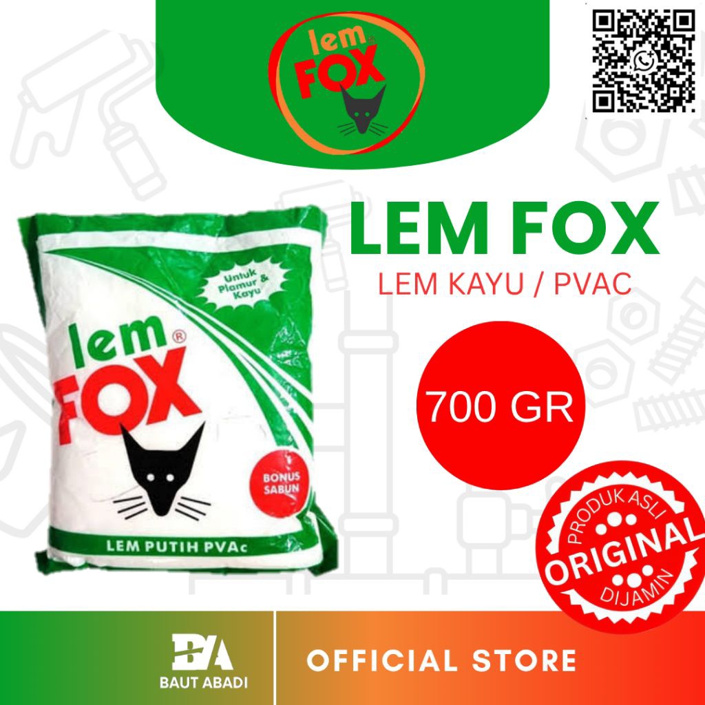 Jual Lem Fox Kayu Putih 700 gr untuk Plamir | Shopee Indonesia