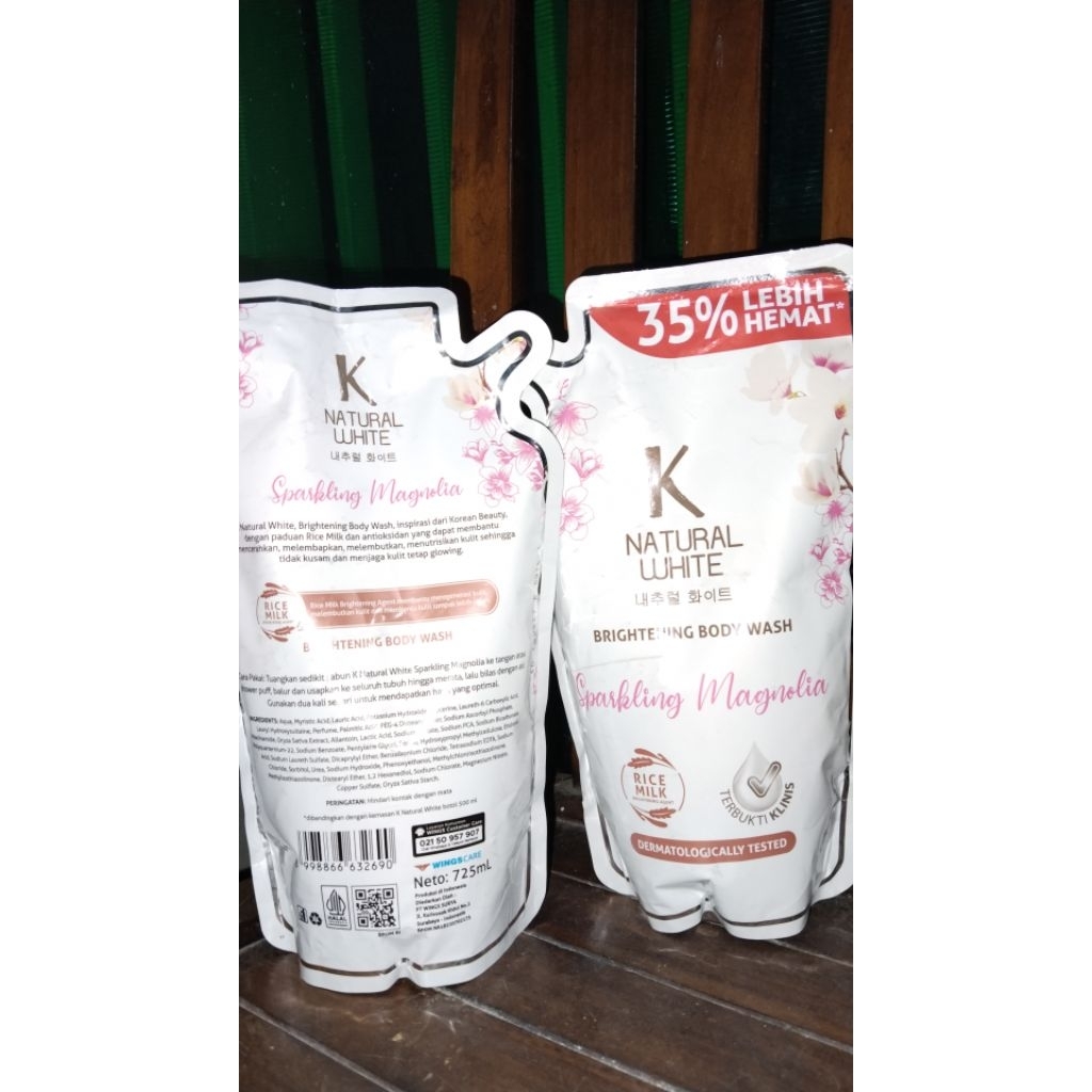 Jual K Natural white Sabun Mandi cair 725ml | Shopee Indonesia