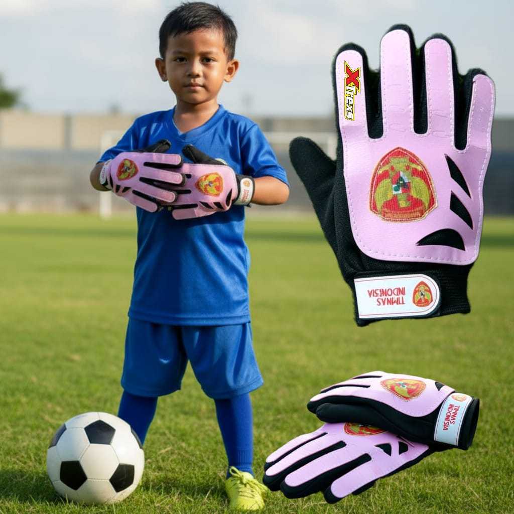 Jual KUARTAL Sarung Tangan Kiper anak Sepak Bola Logo Persib – Warna ...