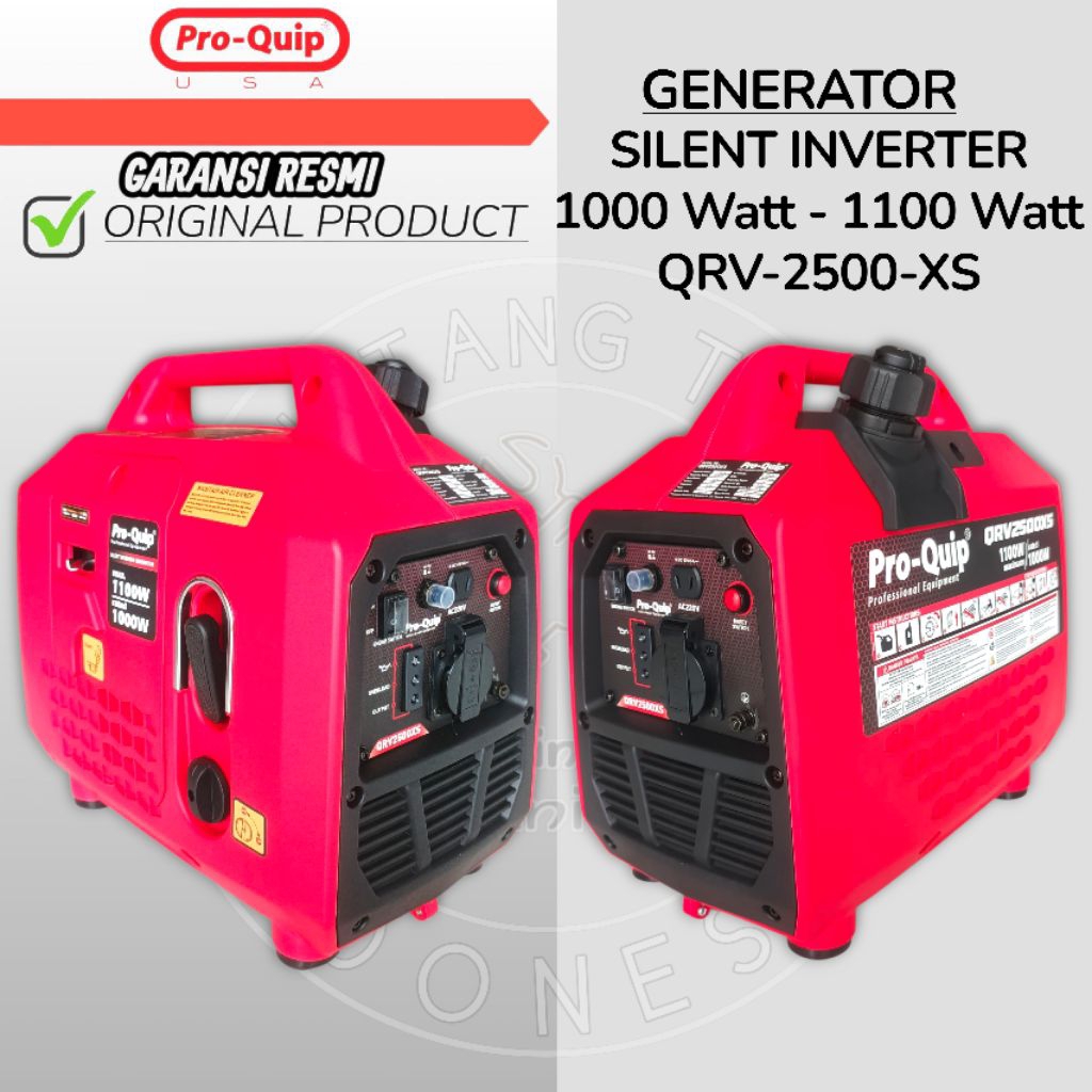 Jual Genset Inverter 1000 Watt 1100 Watt Super Silent Portable Merk PRO ...