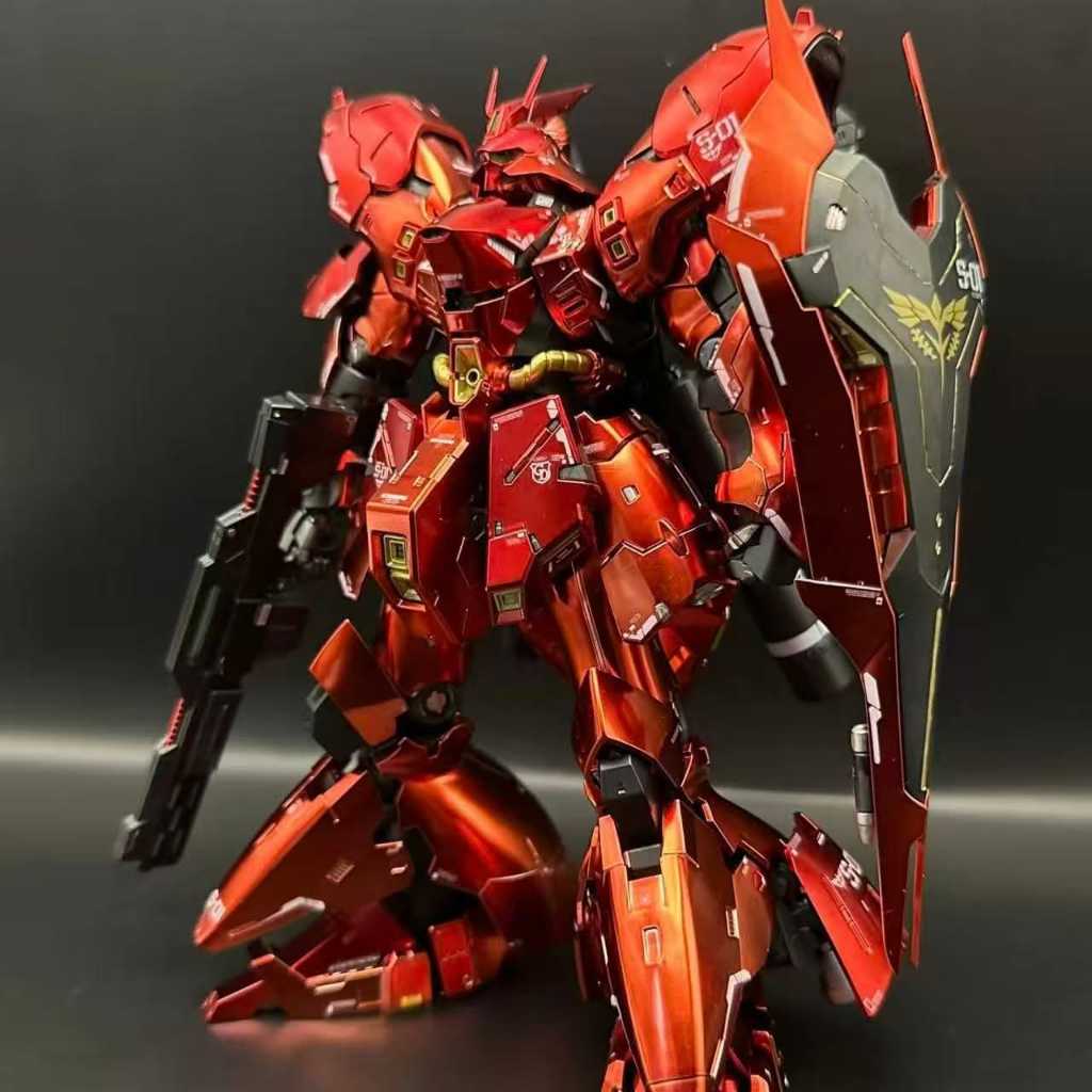 Jual SH Model RG 1/144 Sazabi Metalic Color Ver Model Kit | Shopee ...