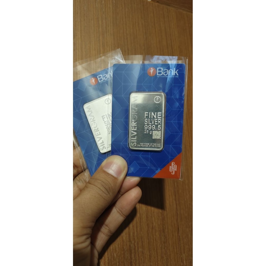 Jual Fine Silver Perak Murni 999 Silver Bar Batangan Silvergram ...