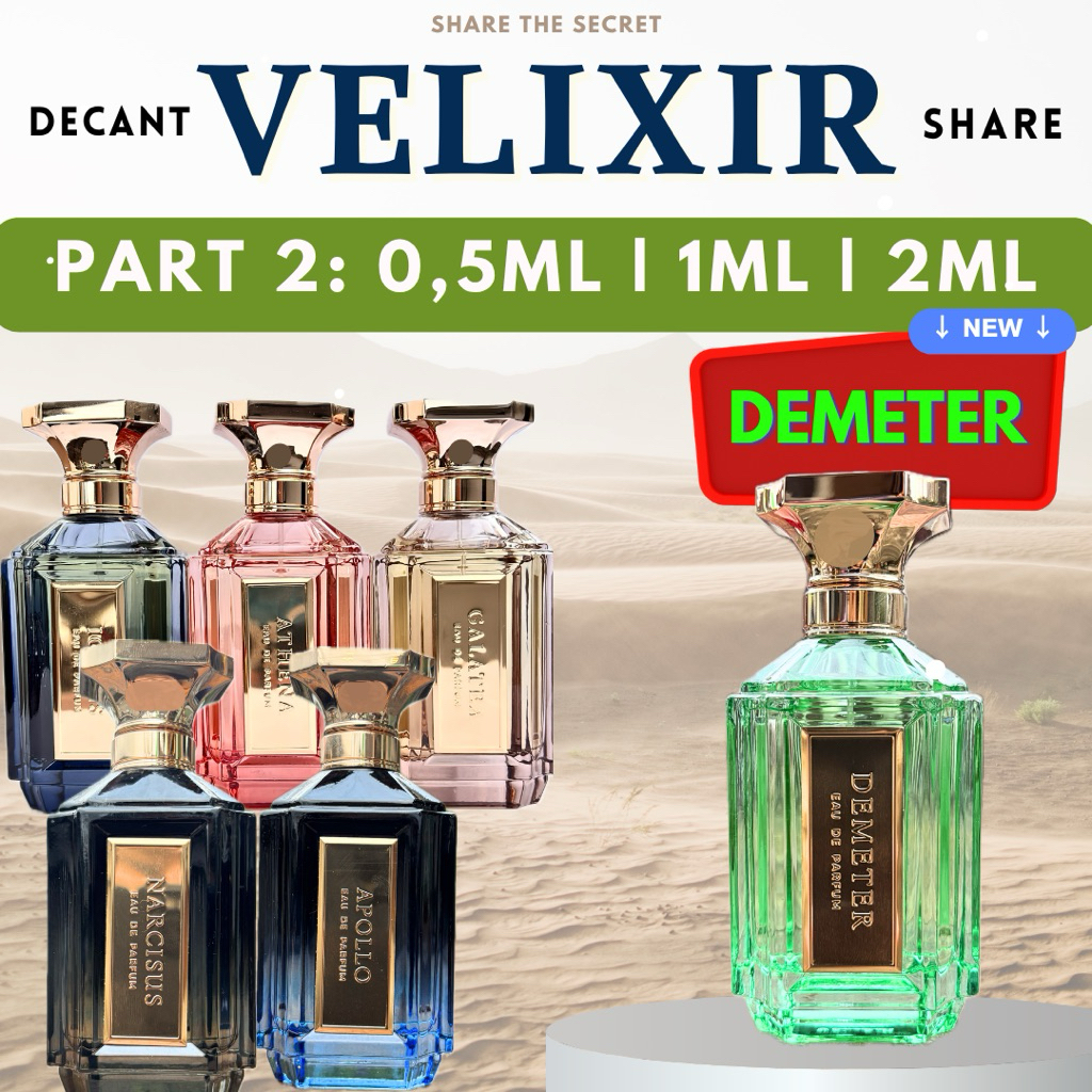 Jual Free Gift! Decant Share 0,5ml 1ml 2ml VELIXIR Demeter Narsiscus ...