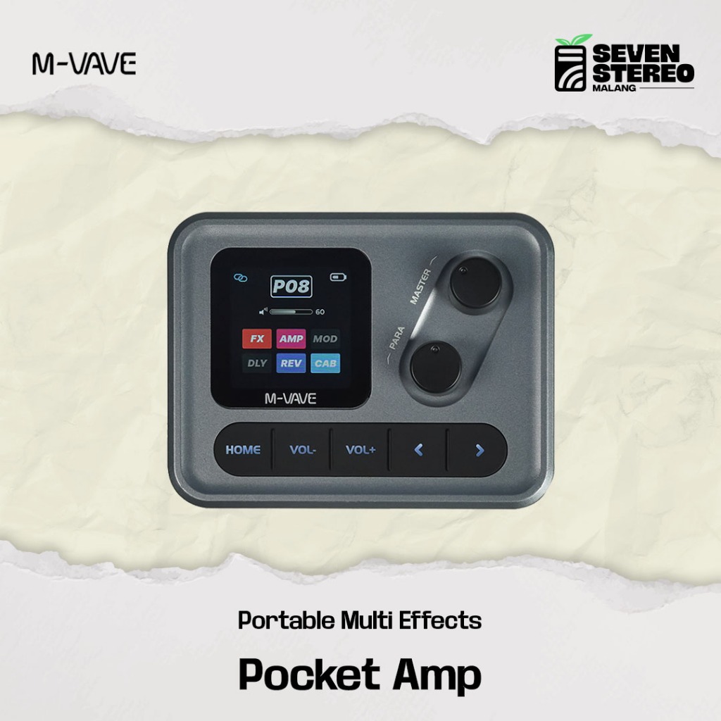 Jual Mvave Pocket Amp – Portable Multi-Effects & Amp Simulator ...