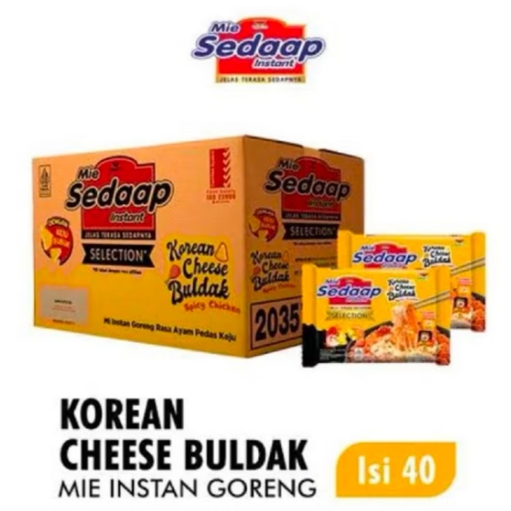 Jual Sedaap Mie Selection Korean Cheese Buldak Terlengkap & Harga ...