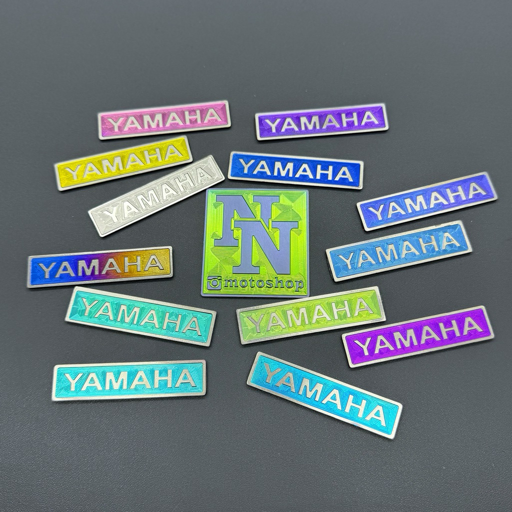 Jual SATUAN EMBLEM LOGO YAMAHA 6CM TITANIUM ORIGINAL VIETNAM | Shopee ...