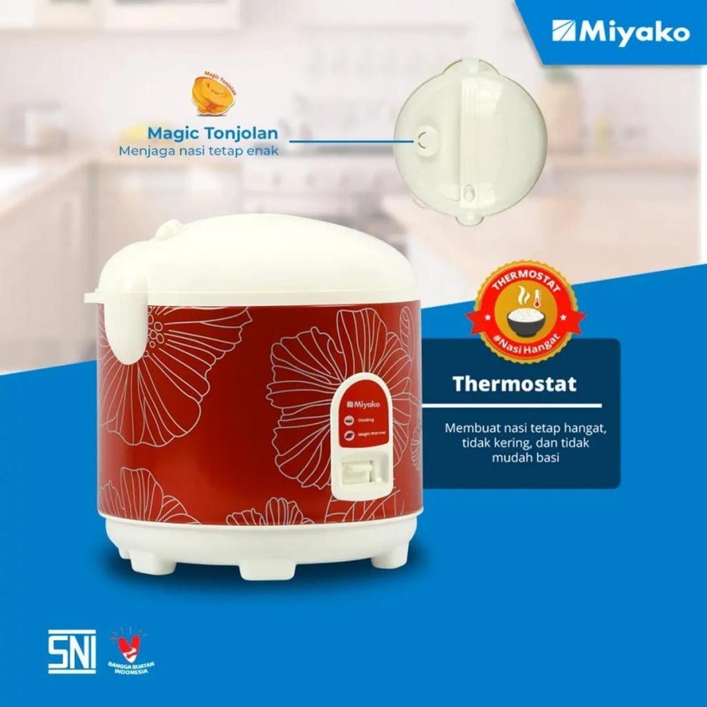Jual Miyako Rice Cooker Magic com 2 Liter MCM-559 SBC/ 558 SBC | Shopee ...