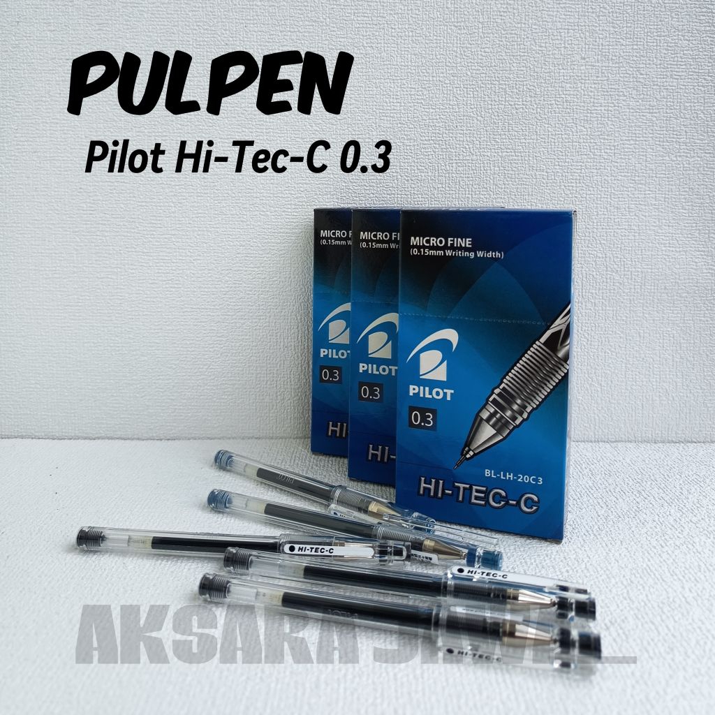 Jual ( 1 pcs ) Pulpen Hi Tec C 0.3 Pilot Hi Tech 0.3 Hitec C | Shopee ...