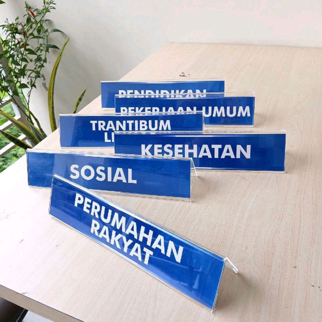 Jual Akrilik Display Papan Meja Posyandu 6 SPM - 1 Set Akrilik Papan ...