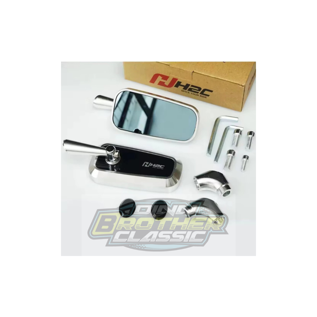 Jual Kaca Spion H2C Kaca Sepion H2C Original Set Universal | Shopee ...