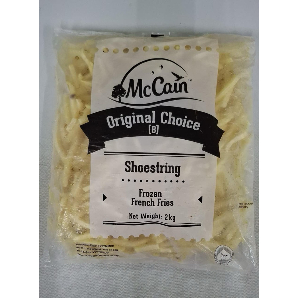 Jual McCain Kentang Goreng French Fries 2KG shoestring | Shopee Indonesia