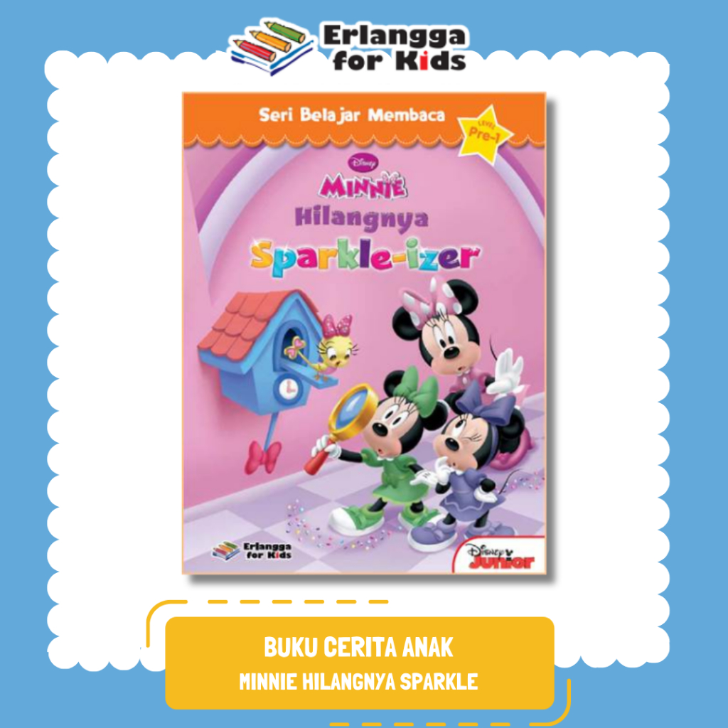Jual [Erlangga Official] Buku Cerita Anak Bergambar: Minnie Mouse ...