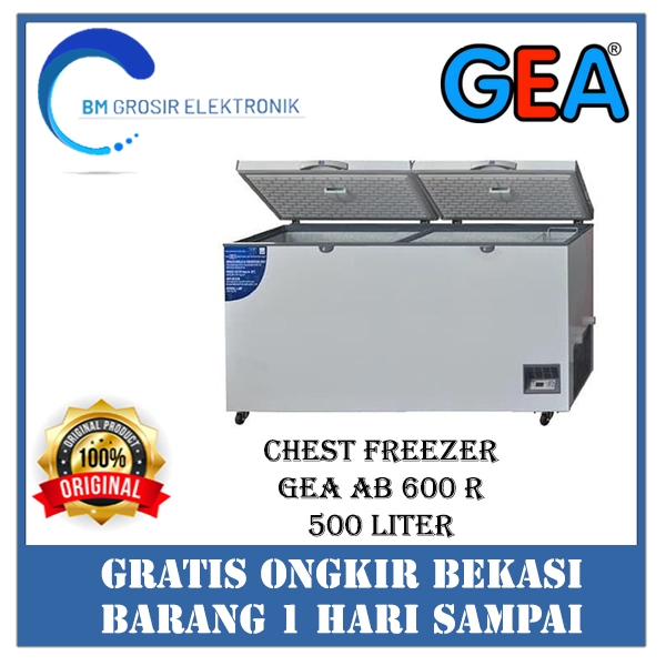Jual GEA CHEST FREEZER AB 600 R CHEST FREEZER 500 LITER ORIGINAL BRAND ...