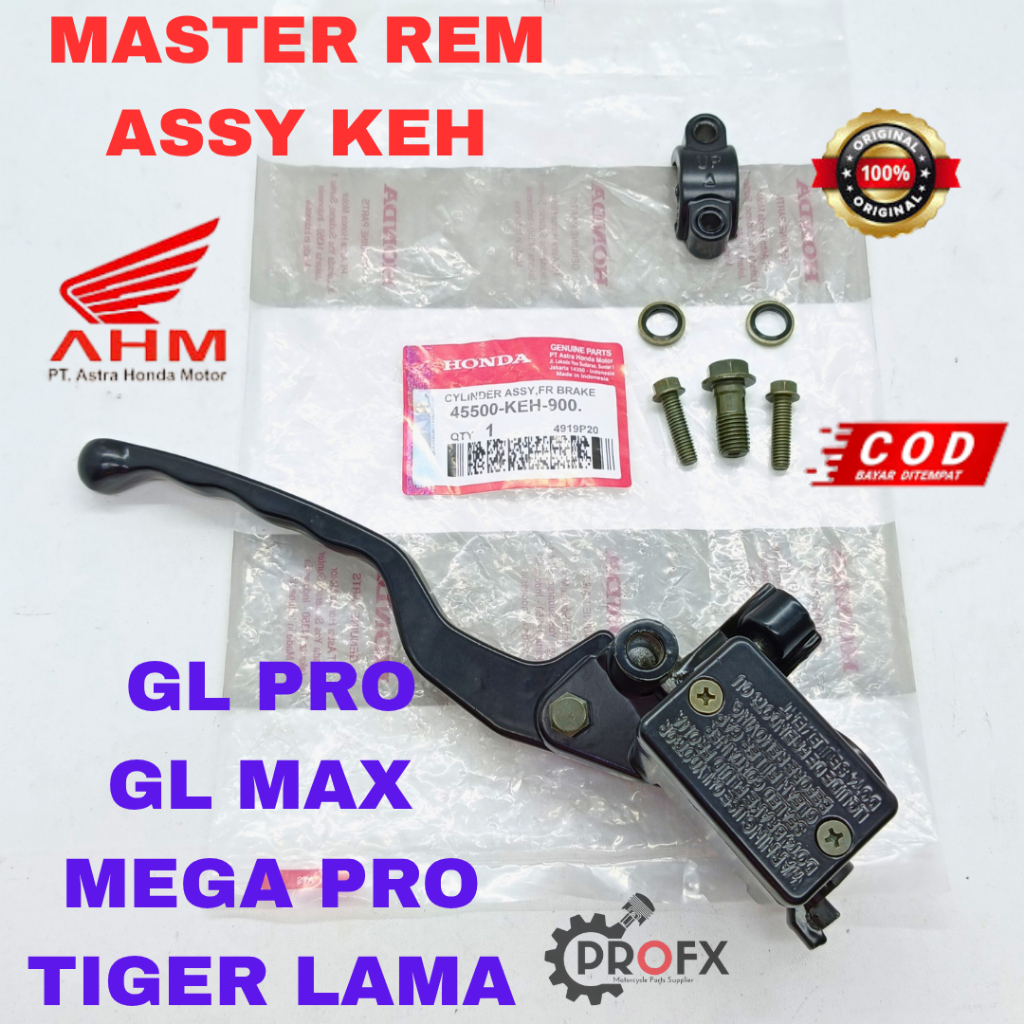 Jual MASTER REM ASSY KEH HONDA GL PRO TIGER LAMA GL MAX MEGA PRO ...