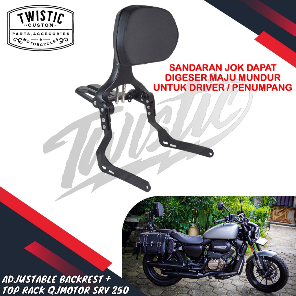 Jual Adjustable Backrest Comfy Senderan Sandaran Jok + Top Rak Rack ...