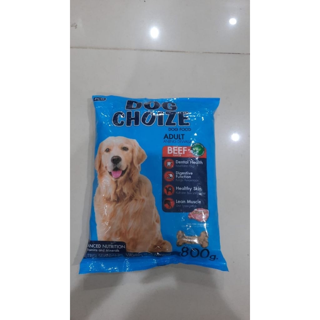 Jual DOG CHOICE BEEF REPACK 800GR | Shopee Indonesia