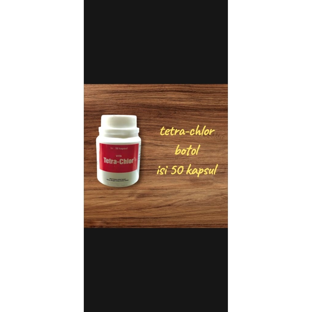 Jual Obat Tetra Chlor 50 Kapsul Obat Penyakit Ayam Dan Ikan Cupang ...