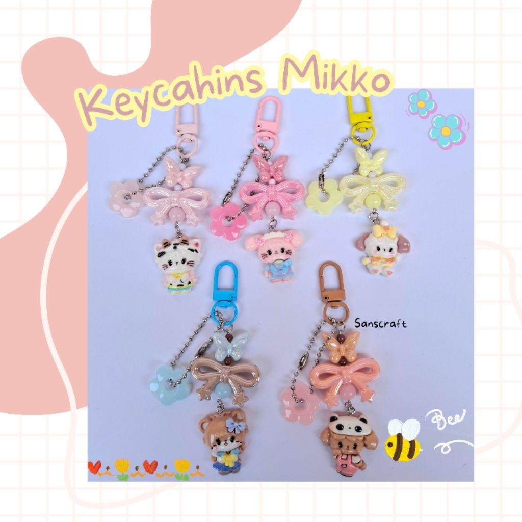 Jual Ganci clay Mikko | Keychains Mikko | Shopee Indonesia