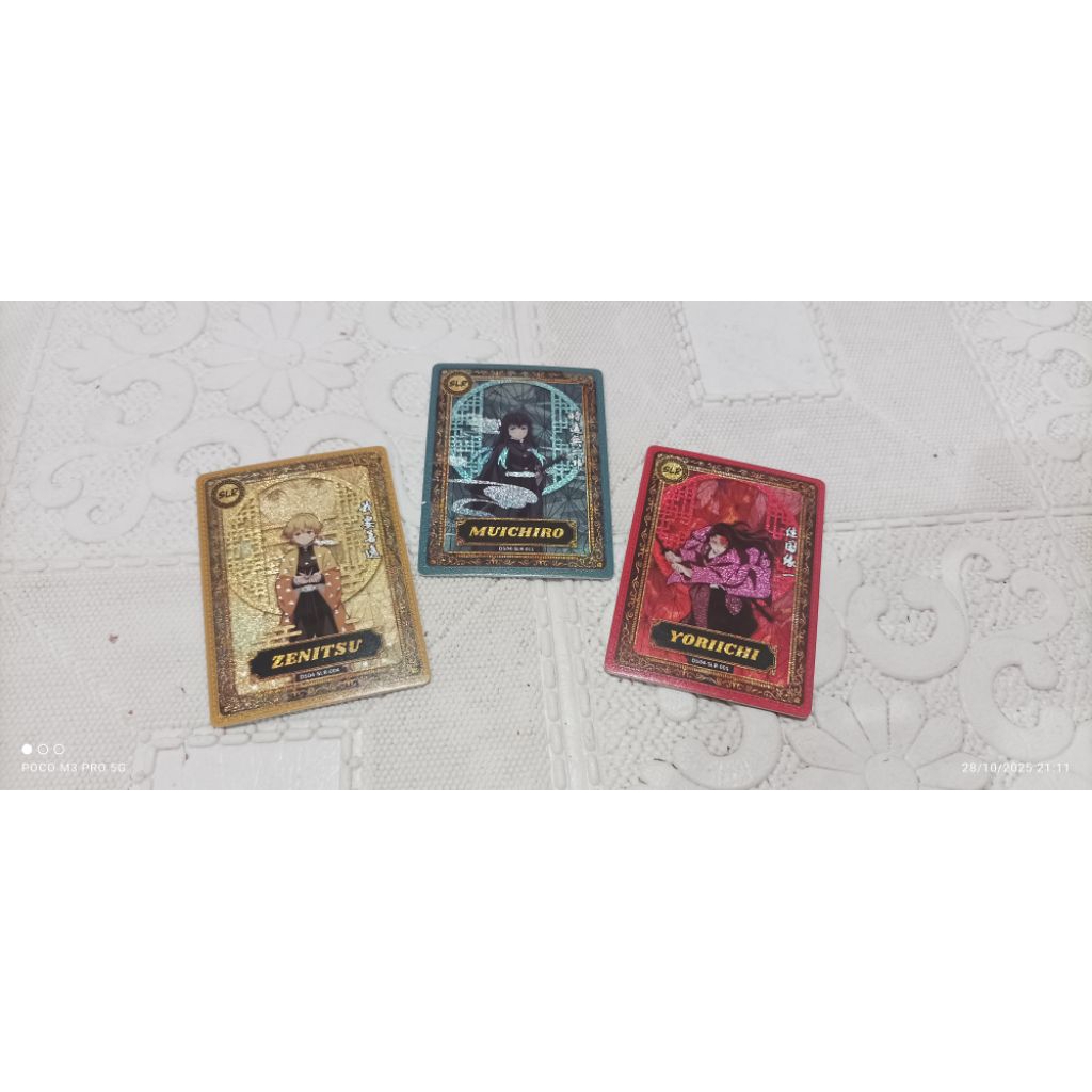 Jual Card CCG SLR Demon slayer KNY Kimetsu no yaiba Muichiro Zenitsu ...