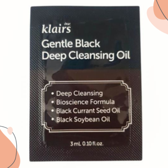 Jual (stock terakhir) Dear Klairs Gentle Black Fresh Cleansing Oil ...