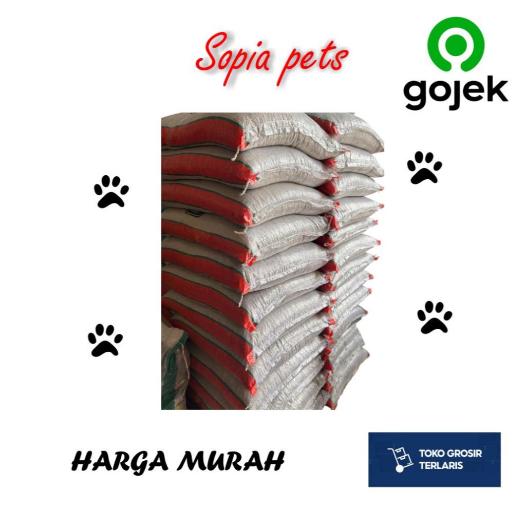 Jual Pasir granul pasir kucing granul kemasan 25 kg | Shopee Indonesia