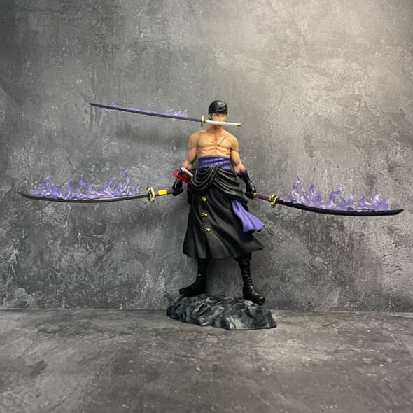 Jual ONE PIECE Zoro Three Swords Action Figure - Action Figure One ...