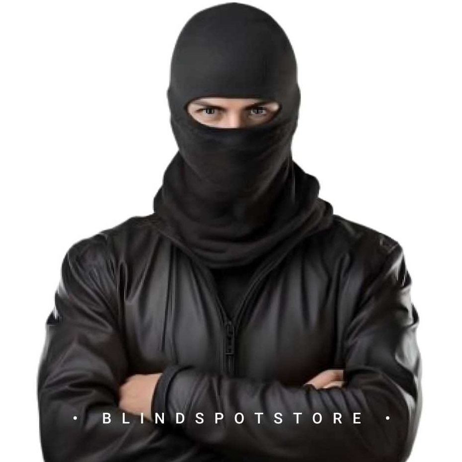 Jual Topeng Balaclava Hitam Full Face Masker Ninja Multifungsi ...